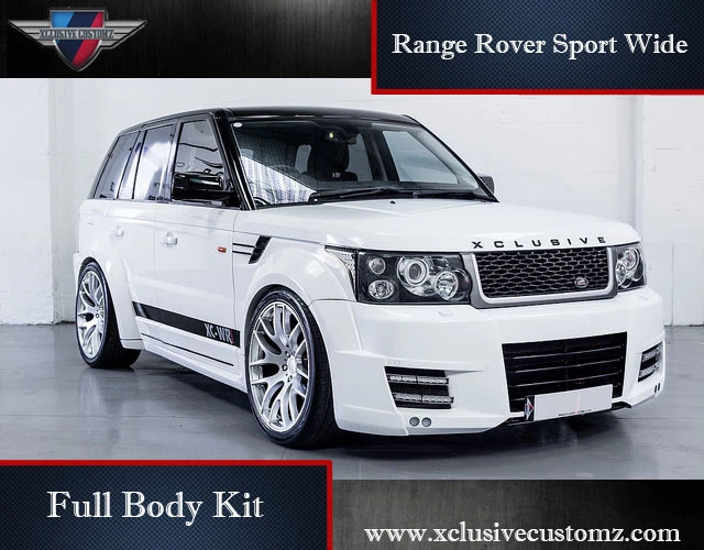 RANGE ROVER SPORT Wide Full Body Kit L320 Conversion Tuning EUR 3.330 ...