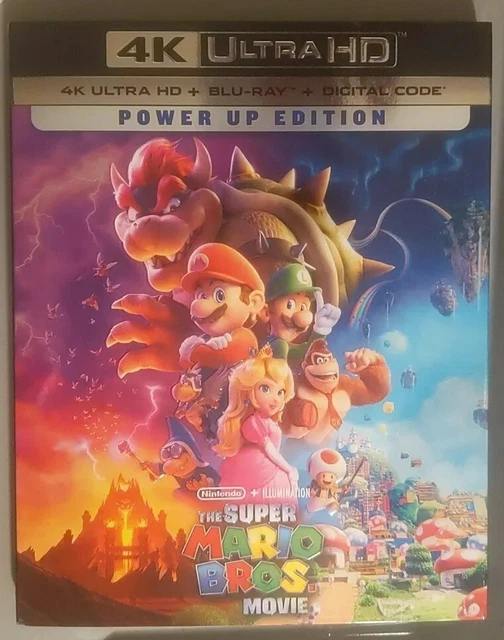 THE SUPER MARIO Bros. Movie (4k Ultra HD, Blu-ray, avec housse, numérique) EUR 32,40 - PicClick FR