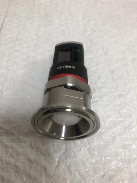 KEYENCE FR-S01 SHORT Range Display Integrated Sensor with Ferrule Mount ...