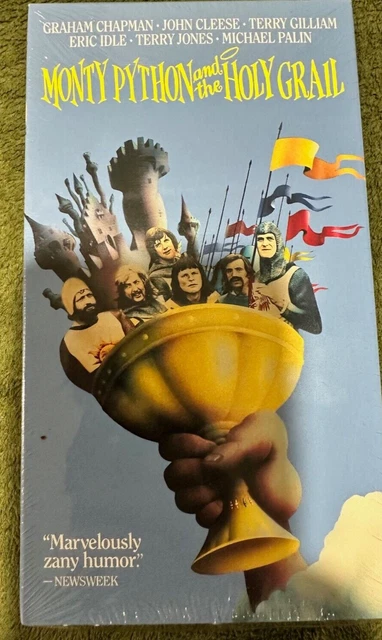 MONTY PYTHON AND the Holy Grail (VHS, 1992) Brand New + Factory Sealed ...