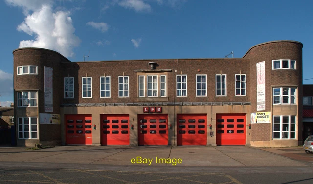 PHOTO 6X4 EDMONTON Fire Station Built in 1941 to designs prepared in ...