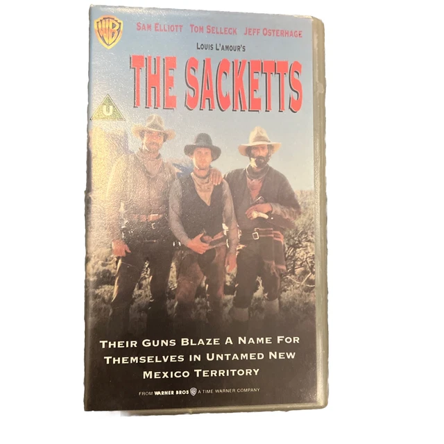 THE SACKETTS (TWO Tape Mini Series) (VHS, 1992) £9.95 - PicClick UK