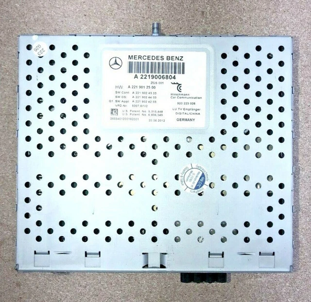 NEUF + ORIGINAL MERCEDES CLASSE S W221 TV Tuner Tunerbox Zgs 001 ...