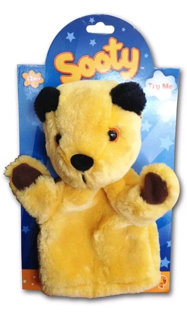 SOOTY OFFICIAL HAND Puppet Plush Soft Toy Teddy Golden Bear BRAND NEW ...