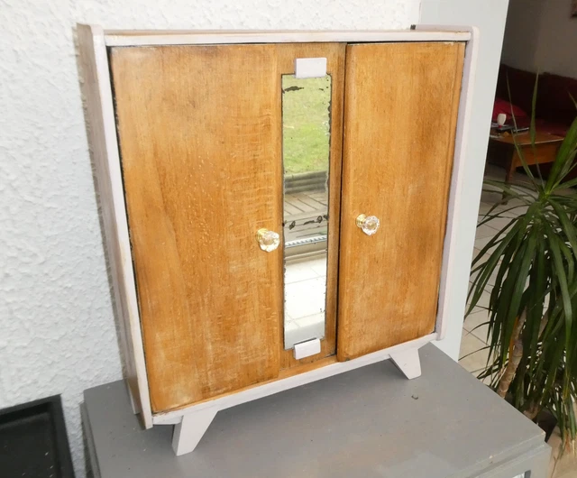 ARMOIRE DE POUPEE En Bois Vintage Des Annees 50 EUR 30,00 - PicClick FR