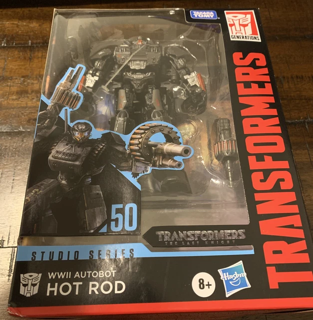 TRANSFORMERS STUDIO SERIES 50 Modellino Hot Rod Last Knight seconda ...