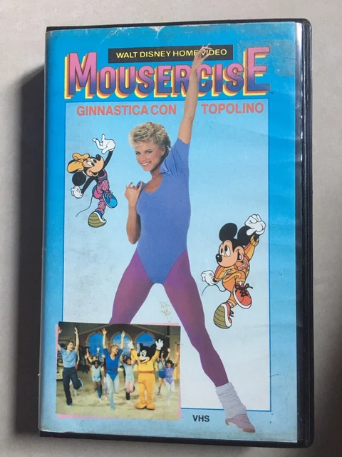 MOUSERCISE # RARISSIMA 1’Edizione Vhs Walt Disney # EUR 19,90 - PicClick IT