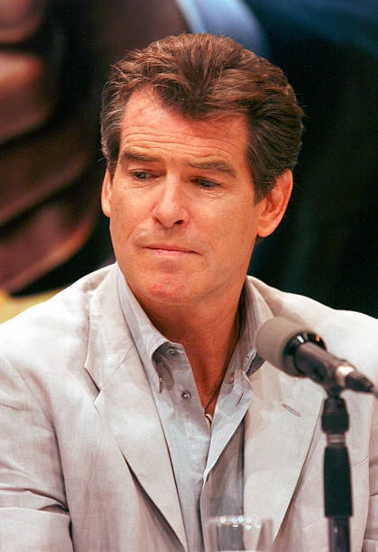 ACTOR PIERCE BROSNAN attends a press conference at the Sydney Oper- Old ...