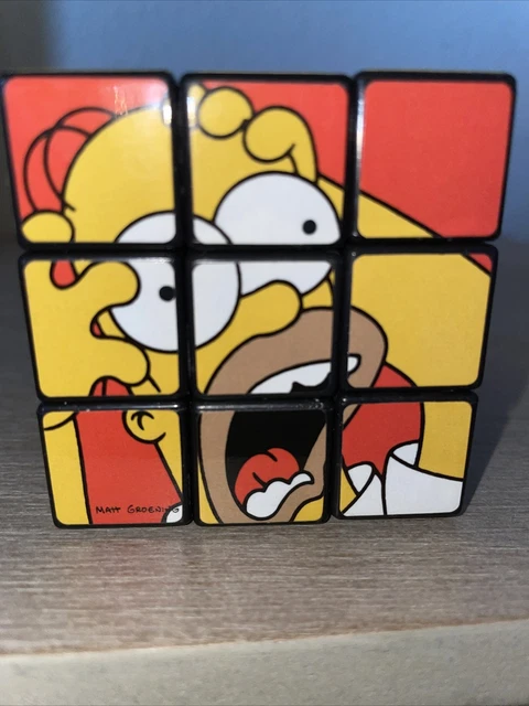 RARE VINTAGE RETRO Collectible The Simpsons Rubiks Cube Puzzle £270.72 ...