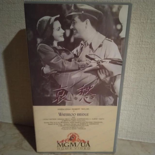 WATERLOO BRIDGE VHS Movie 1941 Classic Vivien Leigh Robert Taylor Used ...