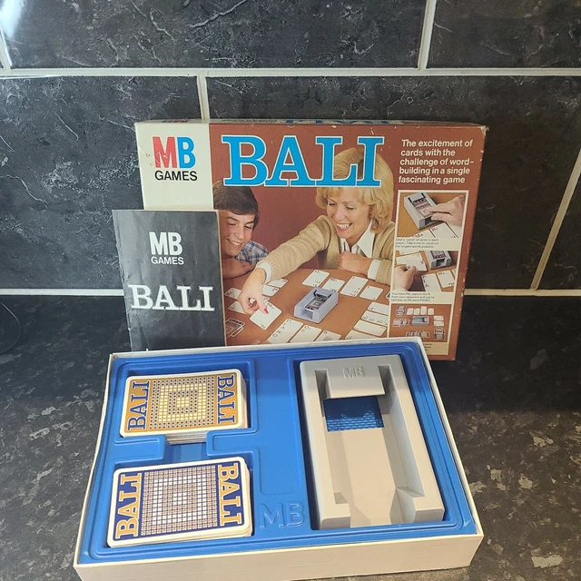 VINTAGE MB GAMES Bali Card Game - 100% Complete - 1978 £6.99 - PicClick UK