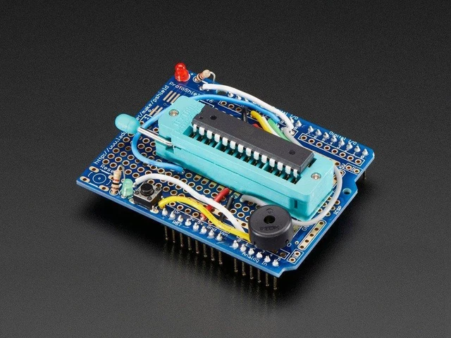Kit Autonome Avr Isp Programmer Shield Pour Arduino Y Compris Puce