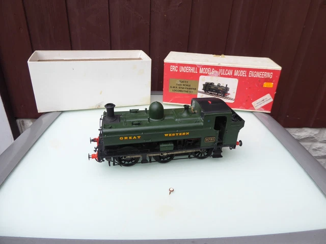 ERIC UNDERHILL / Vulcan 7mm/O Gauge GWR 8750 Pannier 0-6-0T 8751 Kit ...
