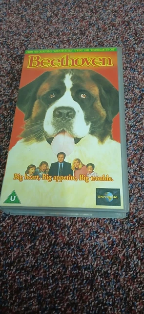 BEETHOVEN VHS VIDEO (1992) Universal Rated U Children & Family Classic ...
