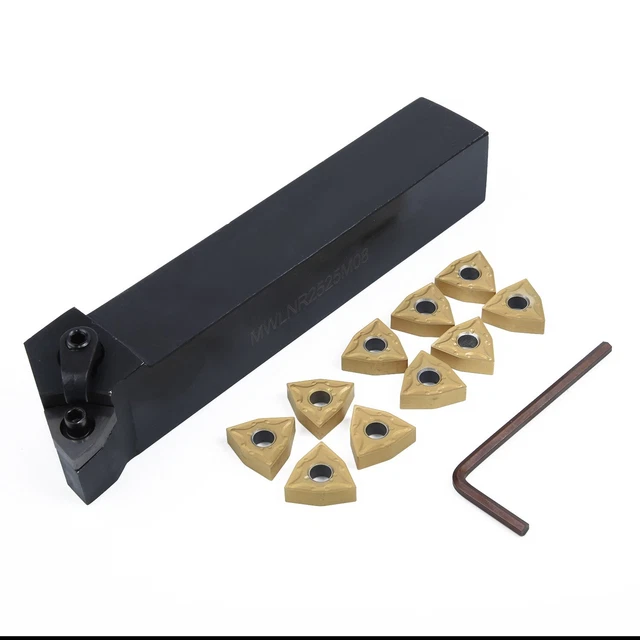 PORTE-OUTIL DE TOURNAGE de tour stable et polyvalent avec 10 pièces inserts en EUR 69,17 ...