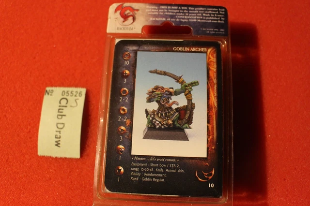 RACKHAM CONFRONTATION GOBLINS Goblin Archers Archer of No-Dan-Kar New ...