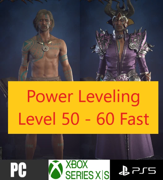 POWER LEVELING LEVEL Boost 50-60 | Diablo 4 | IV | PC | Xbox X/S ...