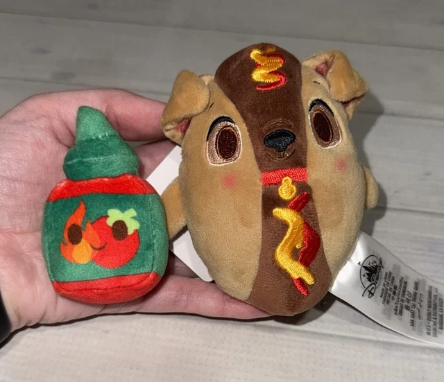 DISNEY PARKS MUNCHLINGS Food Fusion Lady Tramp Vegan Bean Roll & Curry ...