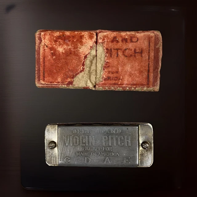 VINTAGE BELL BRAND Violin Pitch Pipe in Original Box , See All Photos ...