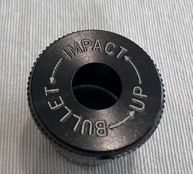 VINTAGE SINGLE SCHMIDT & Bender Scope Turret Dial Cap, Elevation ...