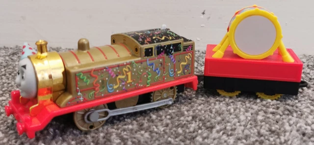 GOLD THOMAS THE Tank & Drum Tender Trackmaster Motorised Party 75th ...