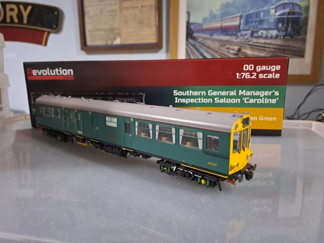 REVOLUTION TRAINS CAROLINE Inspection Saloon Network Rail Viridian ...