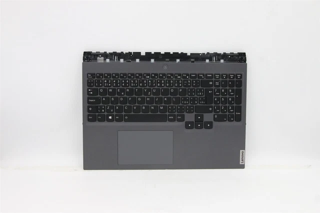 LENOVO LEGION 5 Pro-16ACH6H Keyboard Palmrest Top Cover Grey Backlit 5CB1C14883 $210.79 ...
