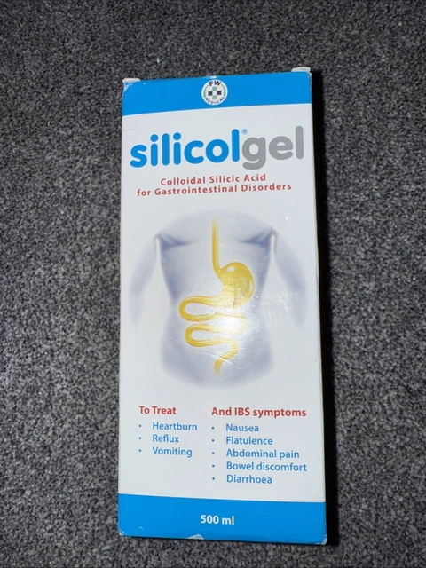 SAGUNA SILICOL GEL 500 ml Colloidal Silicic Acid for Gastrointestinal ...