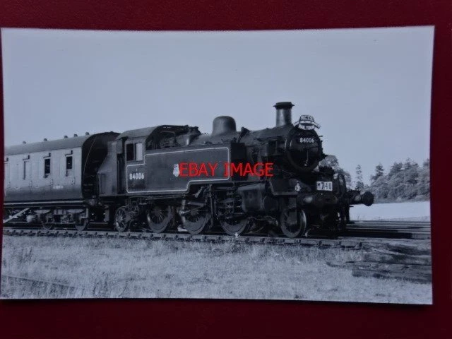 PHOTO BR Standard Class 2 Tank Loco No 84006 £1.85 - PicClick UK