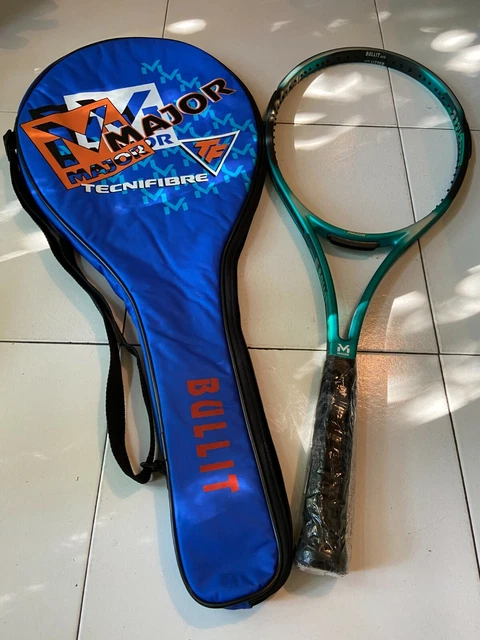 NOS MAJOR BULLIT Elite 98 PT630-like RARE Vintage Tennis Racket Racquet ...