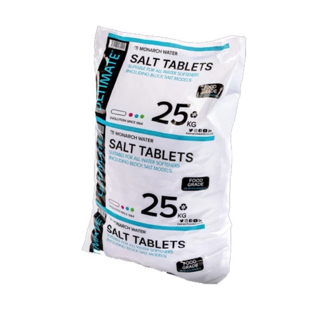 WATER SOFTENER SALT Tablets 25KG For All Water Softener Purifier ...