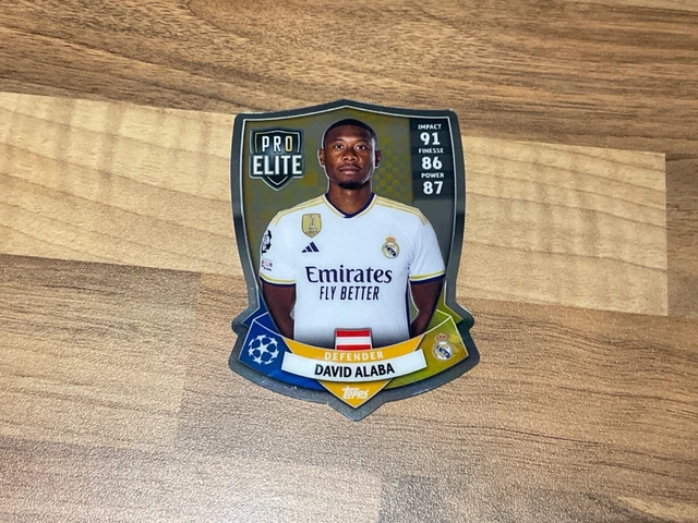 MATCH ATTAX 2023/2024 CHROME SHIELD DAVID ALABA SH7 £2.50 - PicClick UK