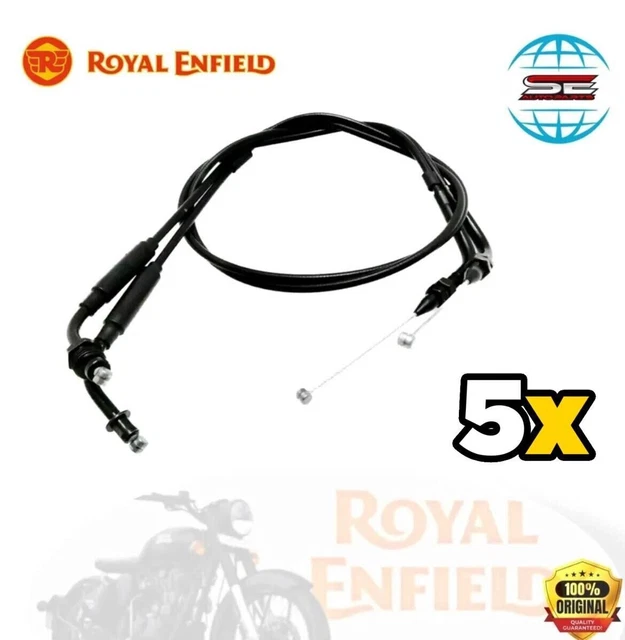 ROYAL ENFIELD INTERCEPTOR 650/Continental 650 THROTTLE CABLE ASSY(TWIN ...