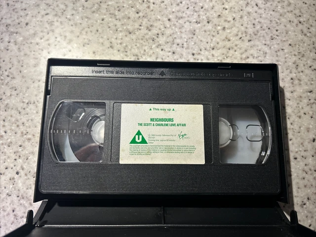NEIGHBOURS SCOTT & Charlene Love Story VHS 1989 Kylie Minogue + Jason ...