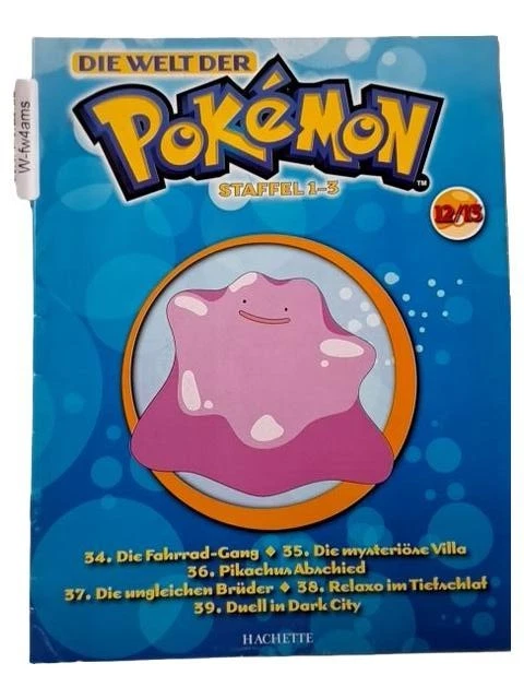POKÉMON STAFFEL 1-3 DVD Anime Serie Ash Misty Rocko Ditto EUR 2,95 ...