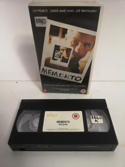 MEMENTO (VHS/SUR, 2002) - VHS video in brand new sealed condition £4.00 ...