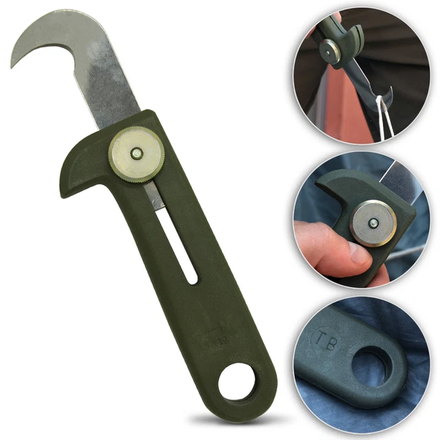 ORIGINAL FRANZÖSISCHE ARMEE Fallschirm Messer Fallmesser Rettungsmesser ...