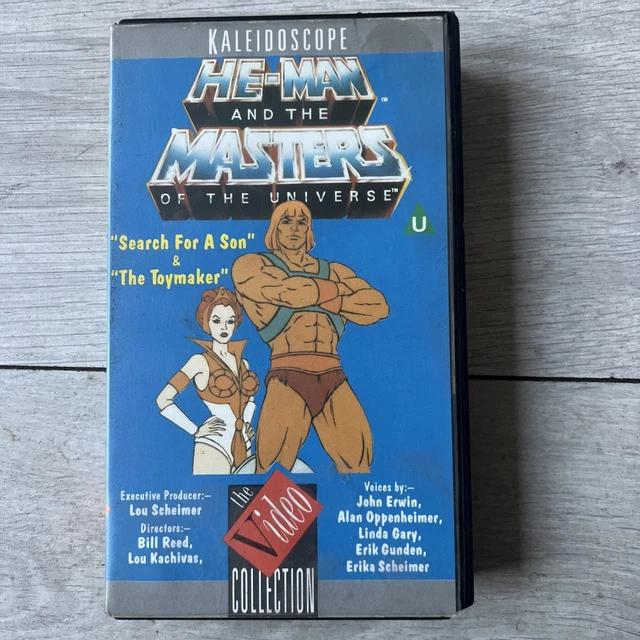 VINTAGE VHS VIDEO CASSETTE . HE-MAN AND THE MASTERS OF THE UNIVERSE ...