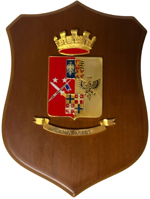 CREST STEMMA ARALDICO ACCADEMIA MILITARE DI MODENA Allievi Ufficiali ...