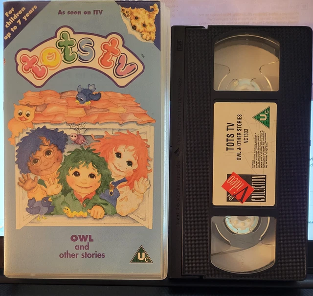 TOTS TV - Owl and Other Stories [VHS] *** £29.98 - PicClick UK