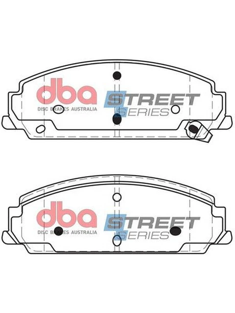 DBA STREET SERIES Brake Pads fits Holden Calais 3.6 VE i V6 (DB1765SS ...