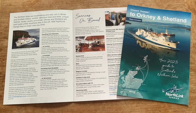 NORTHLINK FERRIES SIGHTSEEING Guide 2023 for Orkneys and Shetland Isles ...