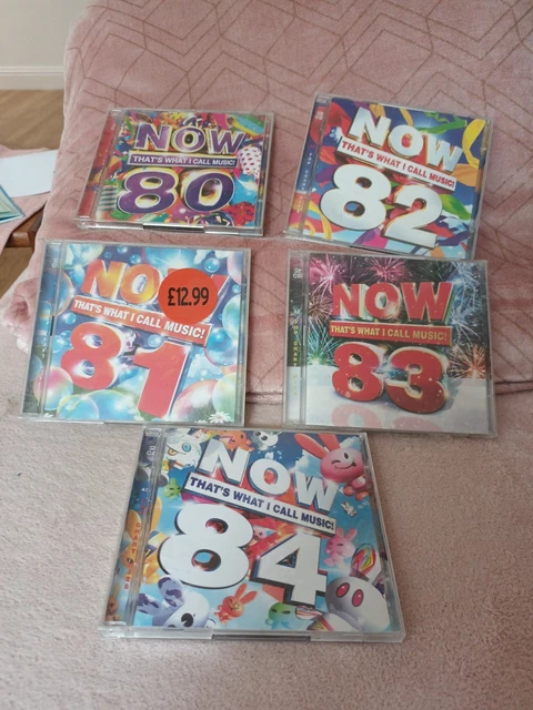 NOW THAT’S WHAT I Call Music CD Bundle 5 X Original CD Albums 80,81,82 ...
