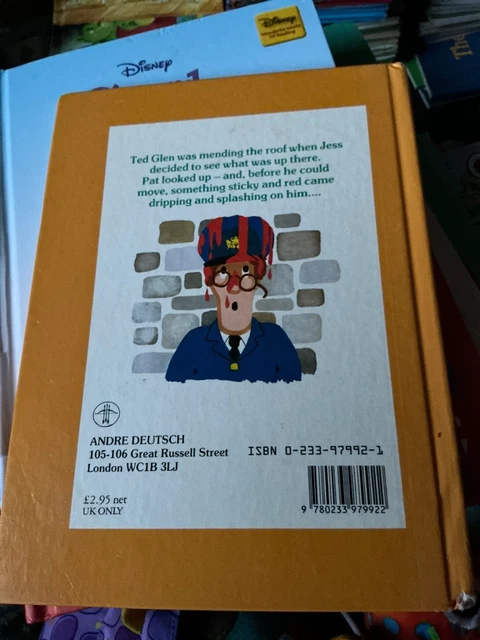 POSTMAN PAT'S MESSY Day - Vintage Hardback Book (1988) £3.83 - PicClick UK