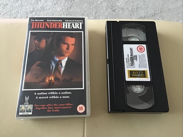 THUNDERHEART MIT VAL Kilmer - VHS Video Film Kassette Band EUR 9,41 ...
