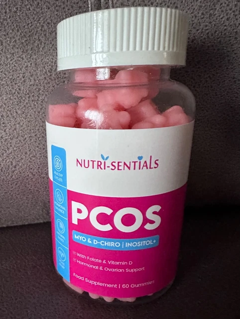 PCOS SUPPLEMENT MYO-INOSITOL & D-Chiro Inositol Gummies 60 Pack NEW ...