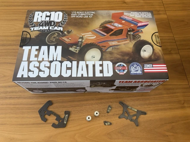 TEAM ASSOCIATED RC10 4Wd Team Car Rc Buggy As6046 New In Box Hop Up ...
