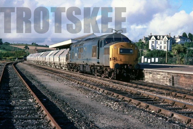 35MM SLIDE BR British Railways Diesel Loco Class 37 37142 Par 1978 ...