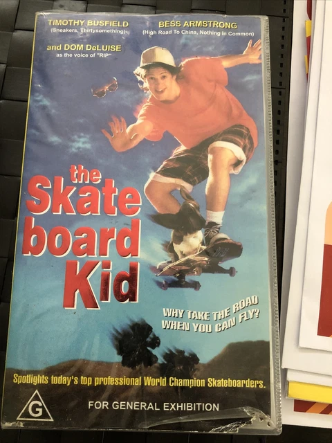 CEL VIDEO THE Skateboard Kid VHS Video Tape $20.00 - PicClick AU