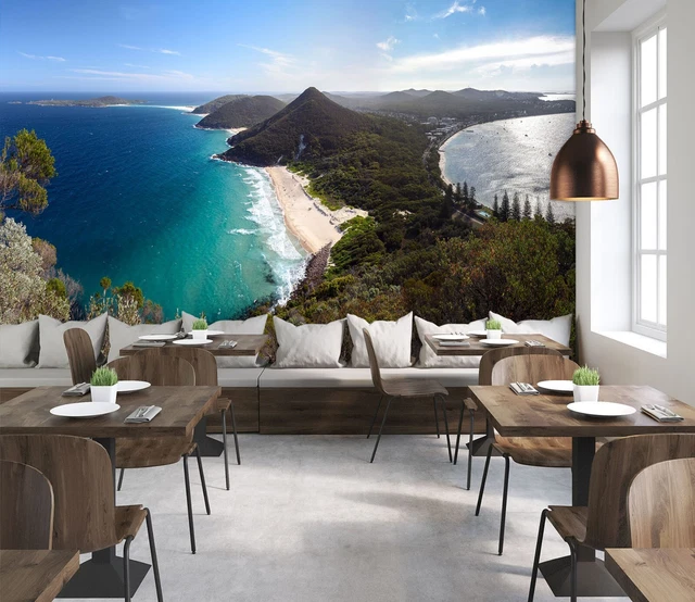 3D OCEAN VIEW E748 Wallpaper Mural Paper Wall Print Indoor Murals CA ...